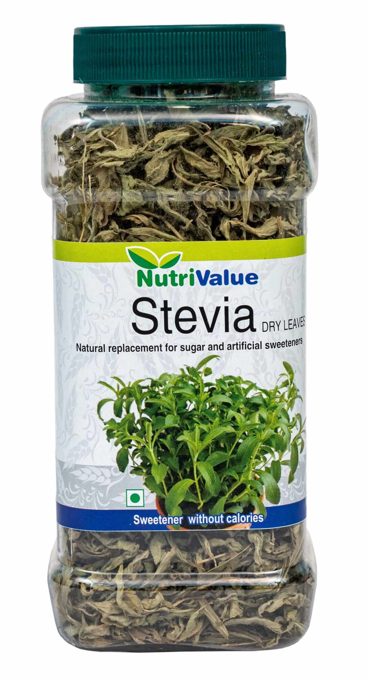NutriValue - Stevia Leaves (Pack of 3) - Health Total