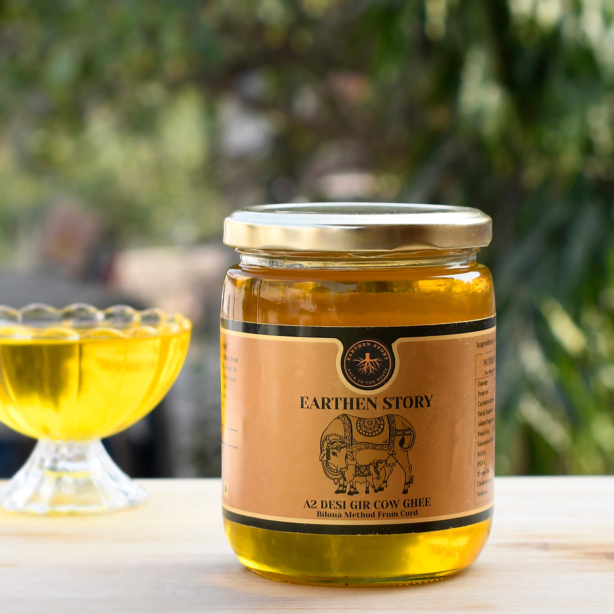 Earthen Story A2 desi Gir Ghee 500 ml - Health Total