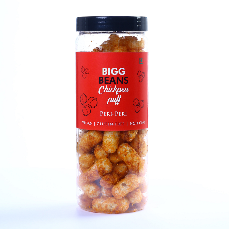 Bigg Beans Chickpea Puff Peri-Peri (Pack of 2) - Health Total
